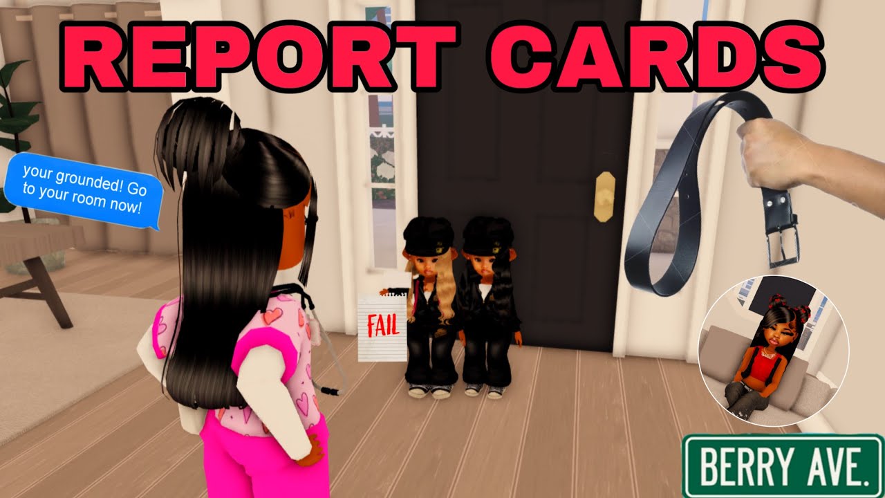 THE KIDS GOT REPORT CARDS! *MARI FAILED? WHOOPING*|Berry Ave Family ...