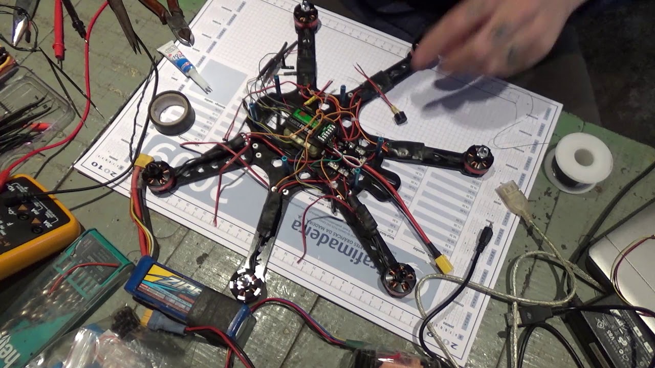 Mini Hexacopter build part4 - YouTube