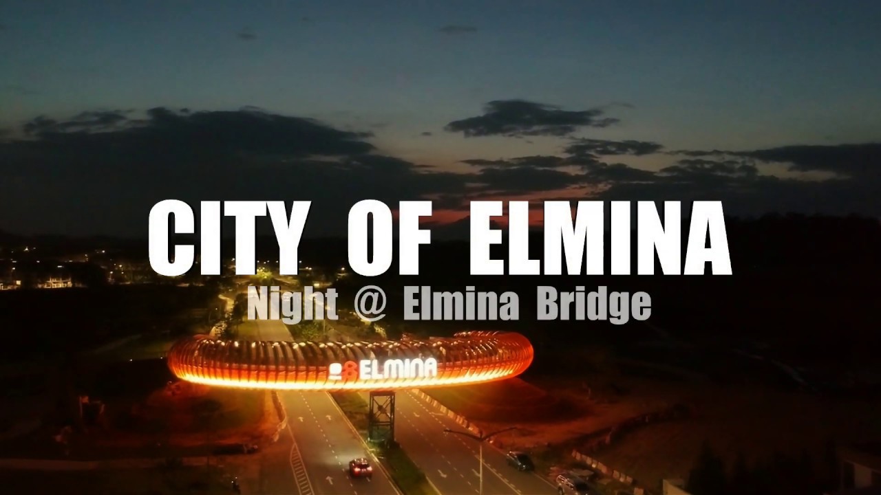 City of Elmina - Elmina Bridge @ Night - YouTube
