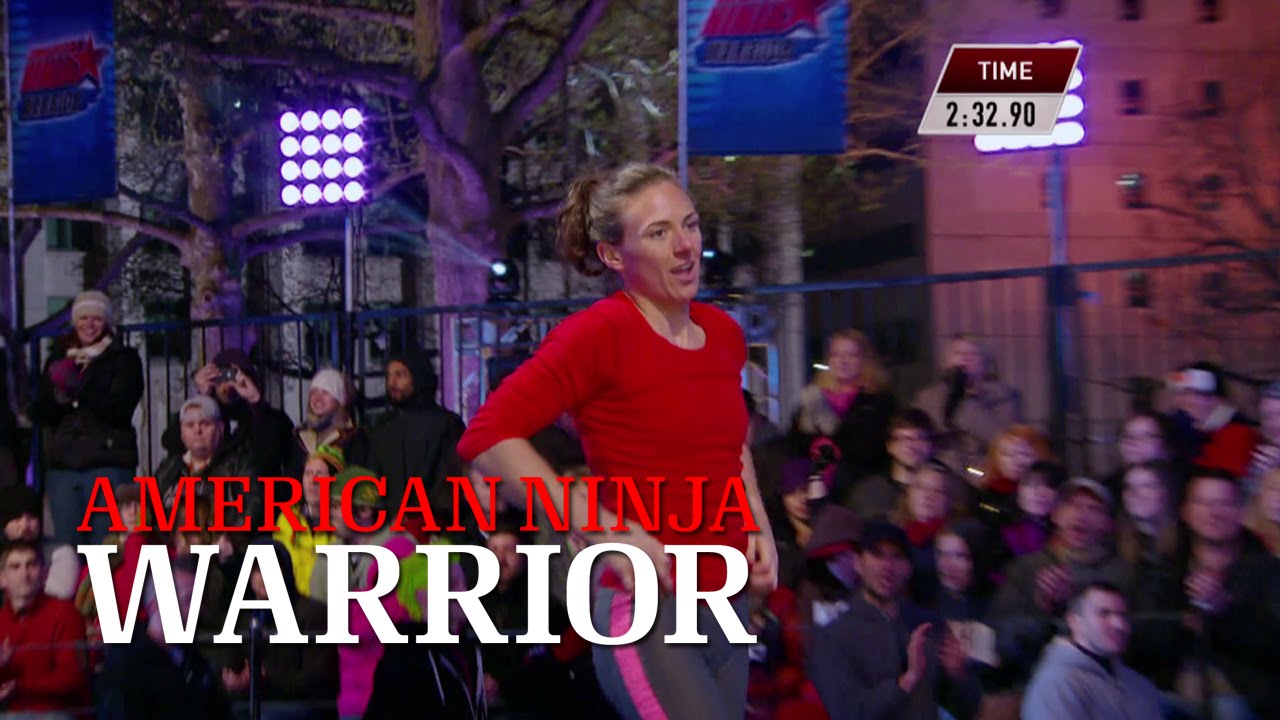 Michelle Warnky at the 2014 St. Louis Finals | American Ninja Warrior ...