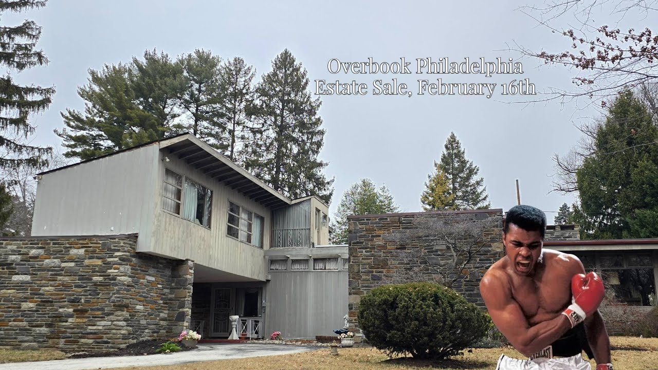 Philadelphia Estate Sale in Muhammad Ali's Former Estate - YouTube