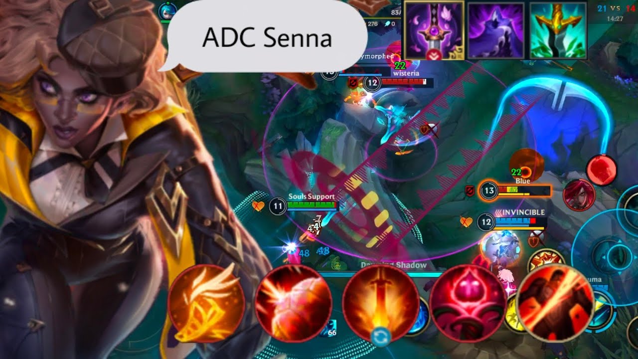 Powerful ADC Senna is Here / Senna Gameplay S13 - YouTube