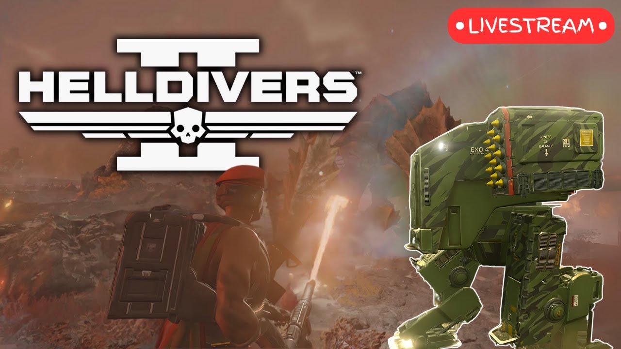 Finishing off Viper Commandos || Helldivers 2 (PS5) Live Gameplay - YouTube