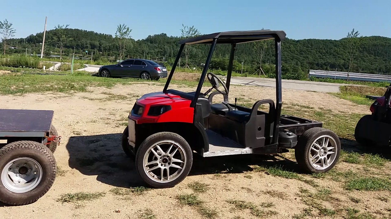 Korea mini tractor utv 6x6 농용운반차모듈 - YouTube