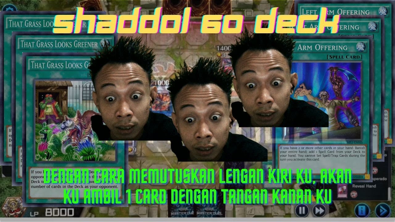 SHADDOL DECK COMPETITIVE 60 CARD - JAKARTA STYLE - YouTube