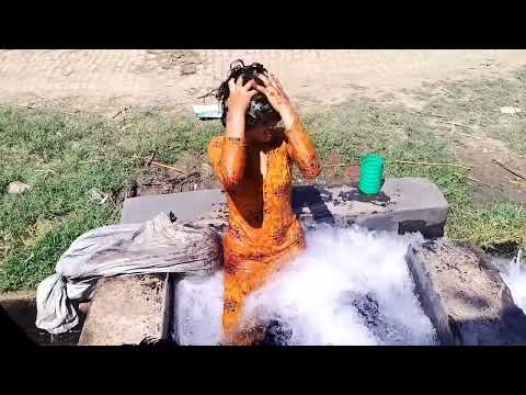 Suhana vloge bathing