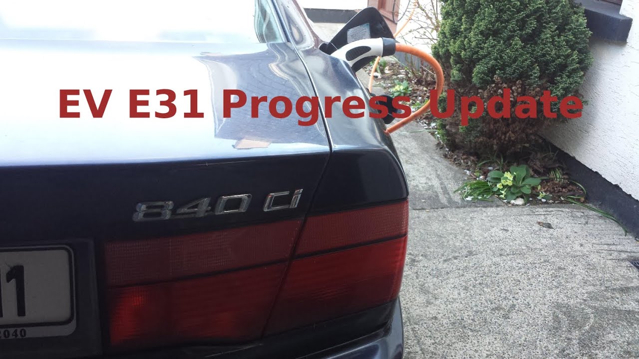 BMW E31 840CI EV Conversion 44 : Panzer Progress - YouTube