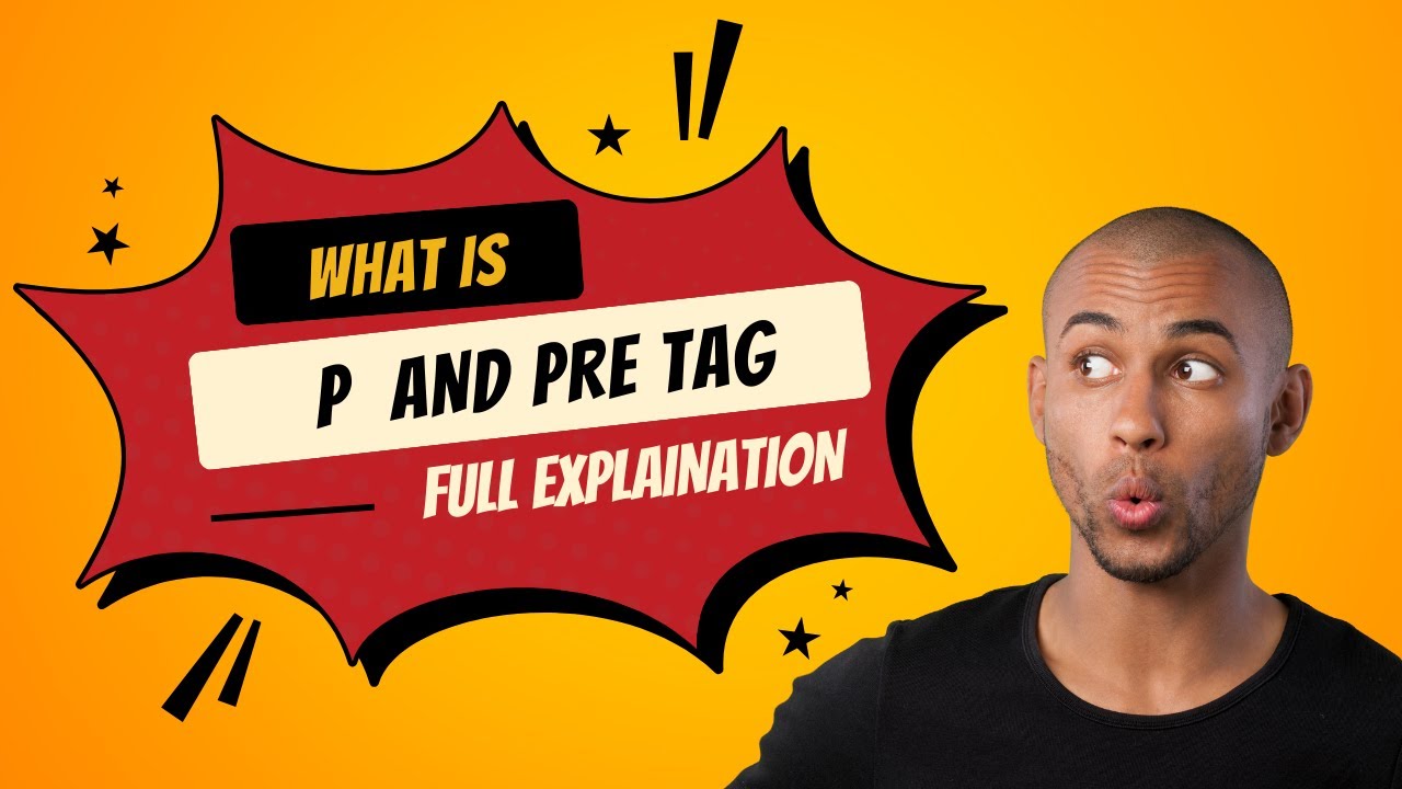 What is P And Pre Tags | Full explaination | SEEK KNOWLEDGE - YouTube