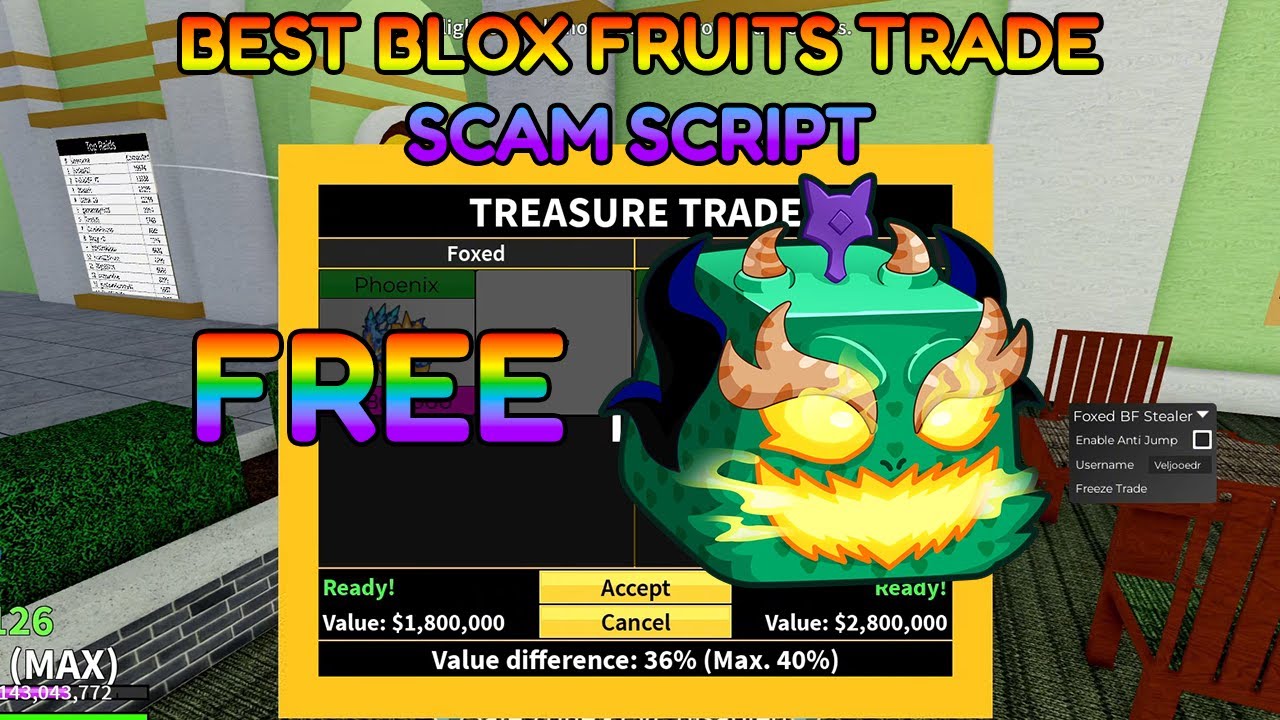 BEST BLOX FRUIT TRADE SCAM SCRIPT 2025 (SCRIPT IN COMMENTS OR ...