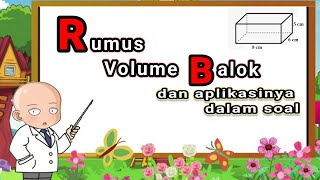 Rumus volume balok dan Aplikasinya dalam soal Matematik... | Doovi