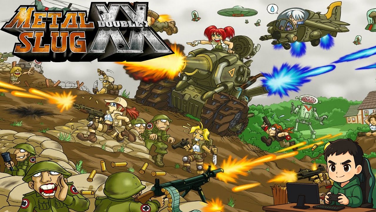 Metal Slug XX | Tấu hài cùng biệt đội Rambo lùn - YouTube