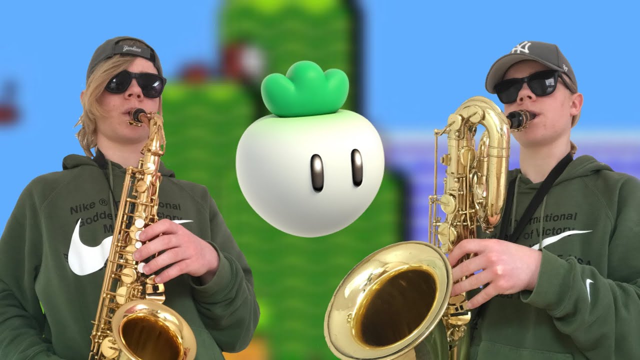 Super Mario Bros. 2 - Overworld Theme | Alto & Baritone Sax Cover - YouTube
