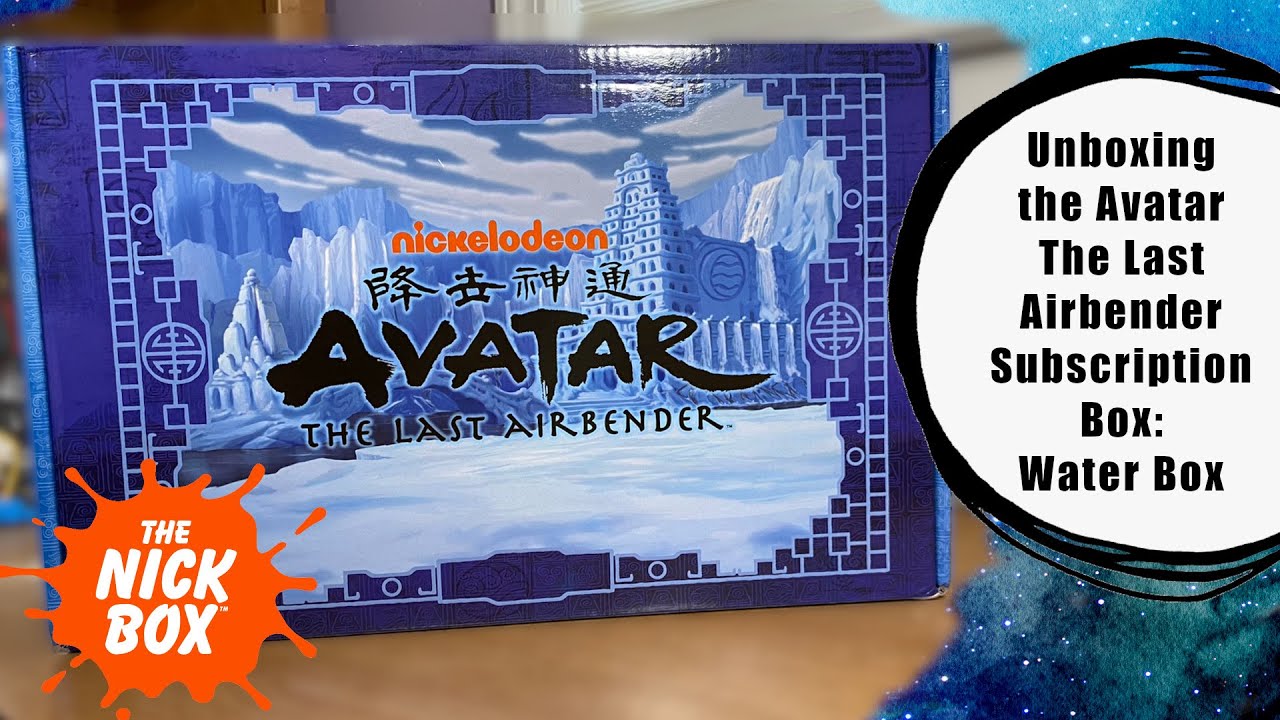 Unboxing the FIRST EVER Avatar: The Last Airbender Subscription Box ...