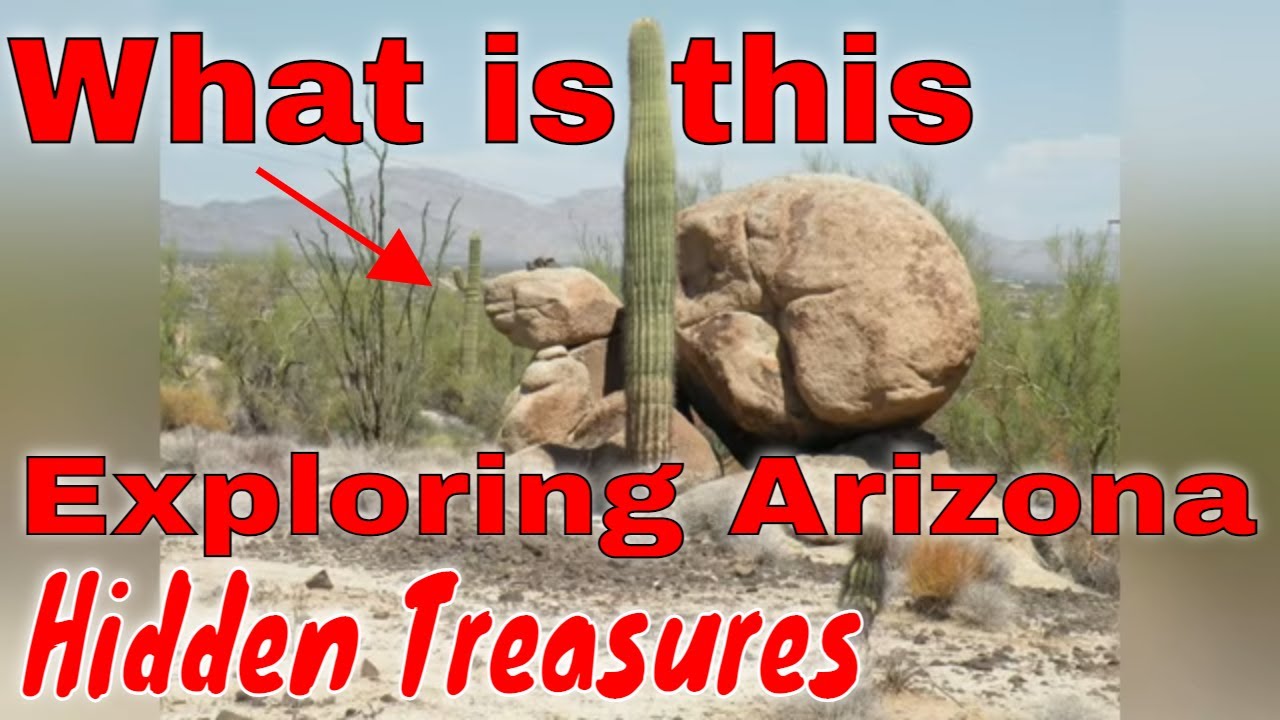 Exploring the Arizona Desert for Buried Treasure & Signs - YouTube