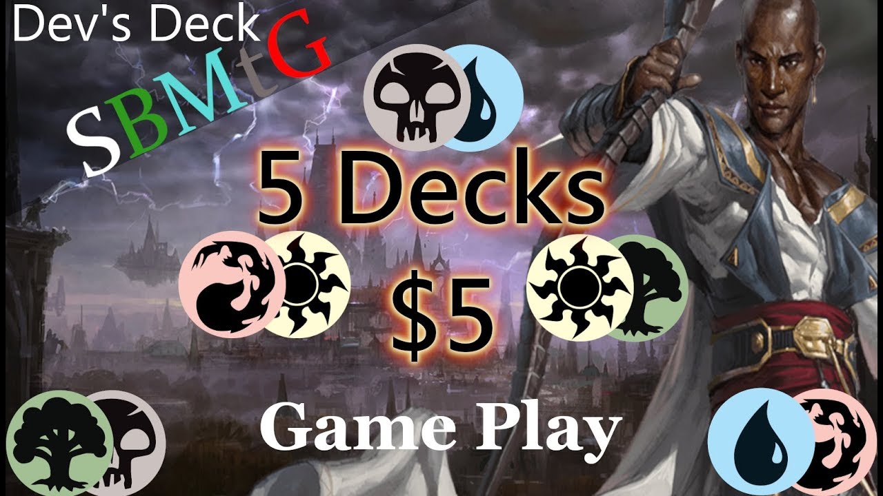 Dev's Deck | 5 Decks for $5 in GRN Standard! - YouTube