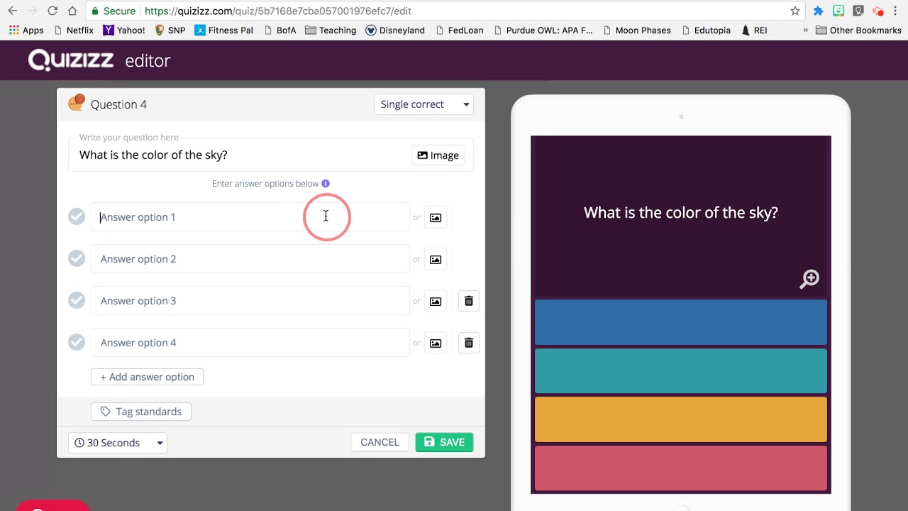 Quiziz Tutorial - YouTube