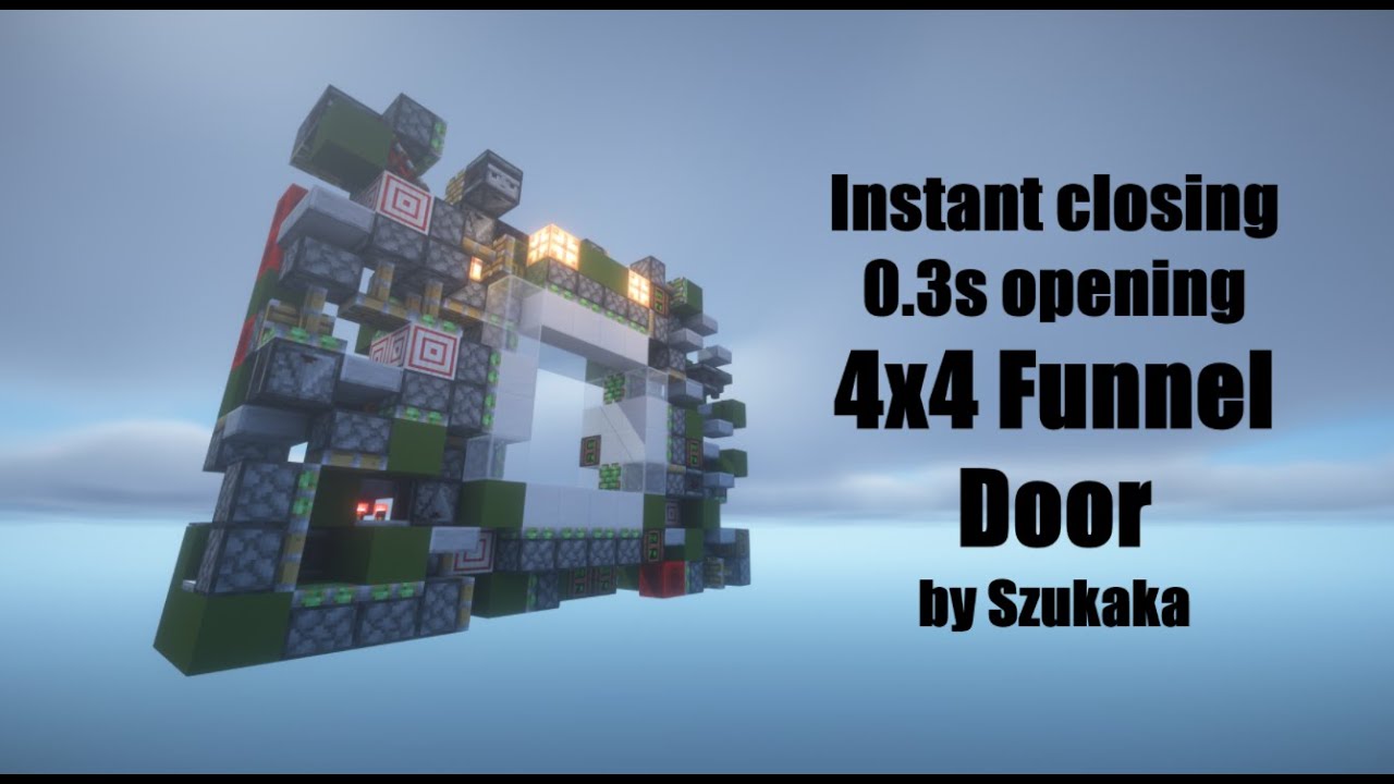 Tiny Instant closing 4x4 Funnel Door - YouTube