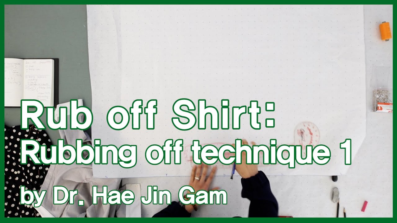 UNT Fashion - Rub off Shirt - Rubbing off technique 1 - YouTube