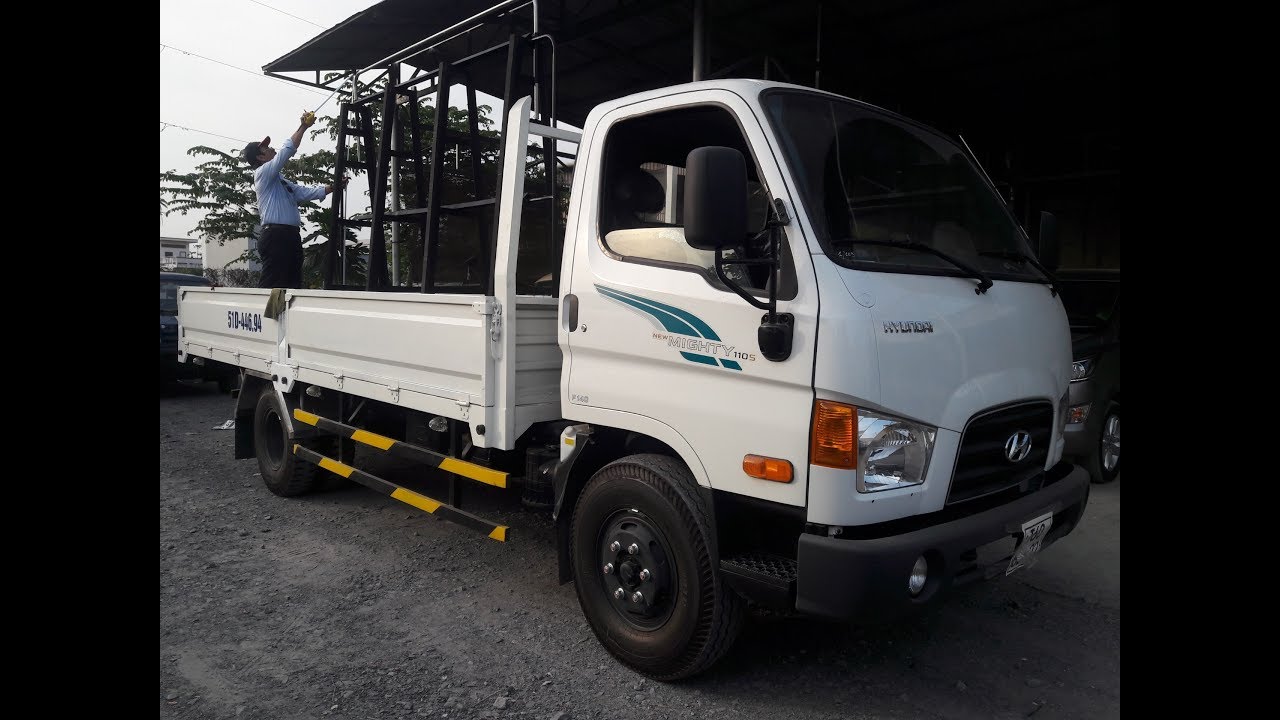 Xe Tải Hyundai HD75S 1.9 Tấn Vô thành phố 2018 - YouTube