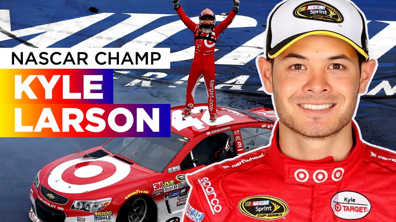 Kyle Larson breaks new ground with NASCAR Sprint Cup series win - YouTube