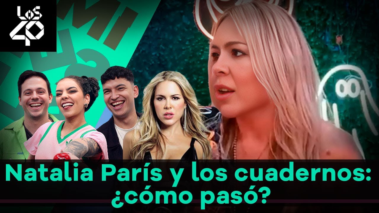 Natalia París revela cómo terminó en las portadas de cuadernos | Impresentables de LOS40 - YouTube