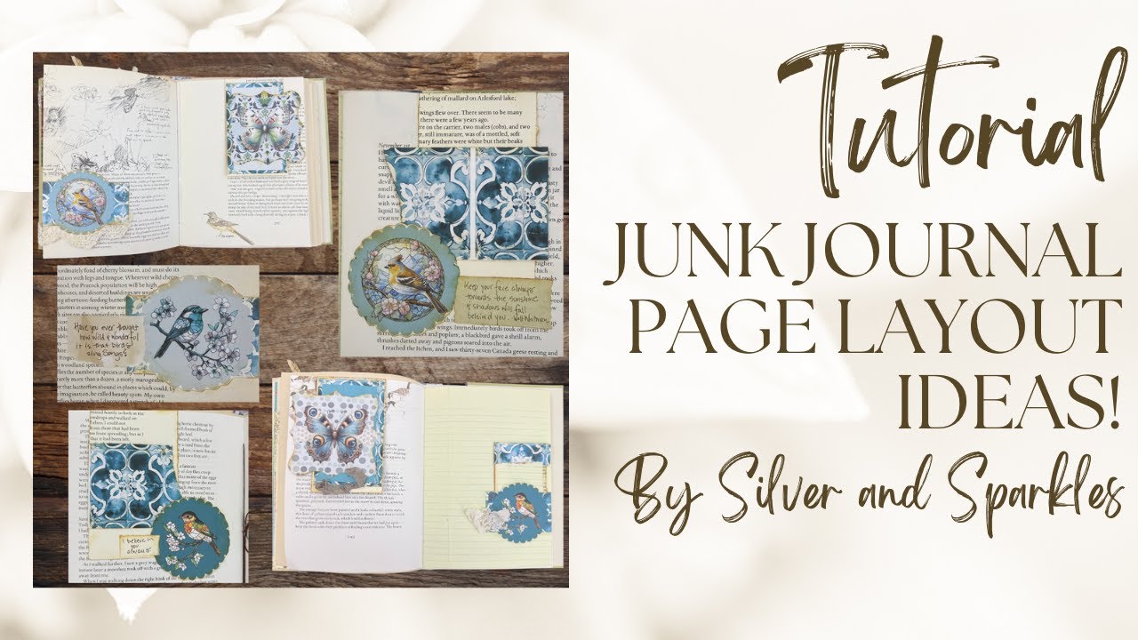 2 Junk Journal Page Layout Ideas | Wrap-Around Pocket & Top-Flip ...