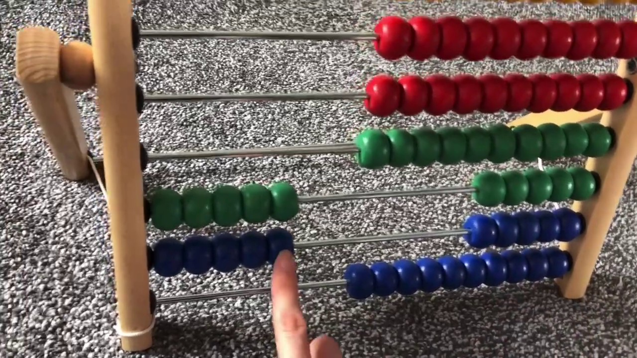 Counting With An Abacus Youtube