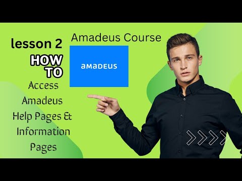 Amadeus GDS Course : Lesson 2 #tourism #travel #course #airlines - YouTube