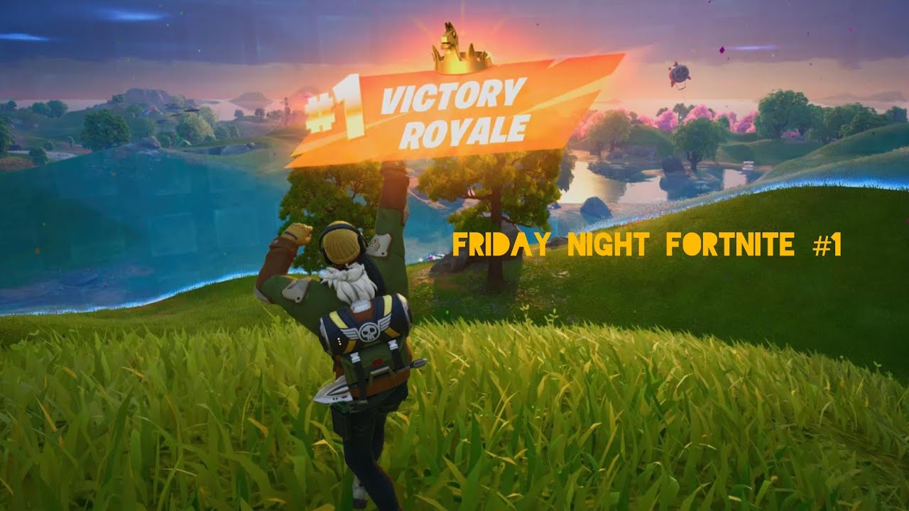 Friday Night Fortnite 👑🌑: Gameplay # 1 - YouTube