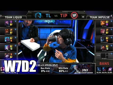 Team Liquid vs Team Impulse | S5 NA LCS Spring 2015 Week 7 Day 2 | TL vs TIP W7D2G3 VOD 60FPS ...