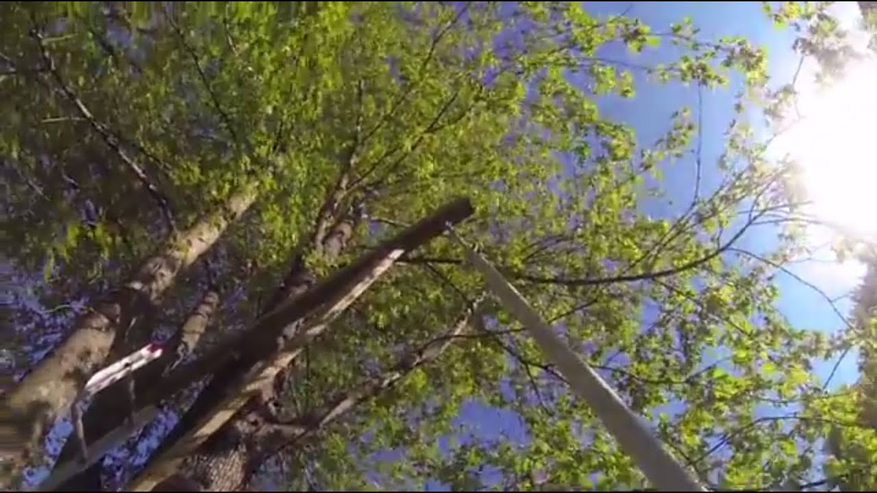 Outdoor Swinging Pole & Aerial Rigging Creation - 2014 - YouTube