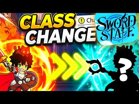 I FINALLY CHANGE MY CLASS AND MAN THIS IS SO MUCH FUN | SWORD x STAFF
