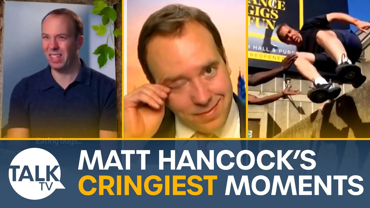 I'm A Celebrity contestant Matt Hancock's cringiest moments - YouTube