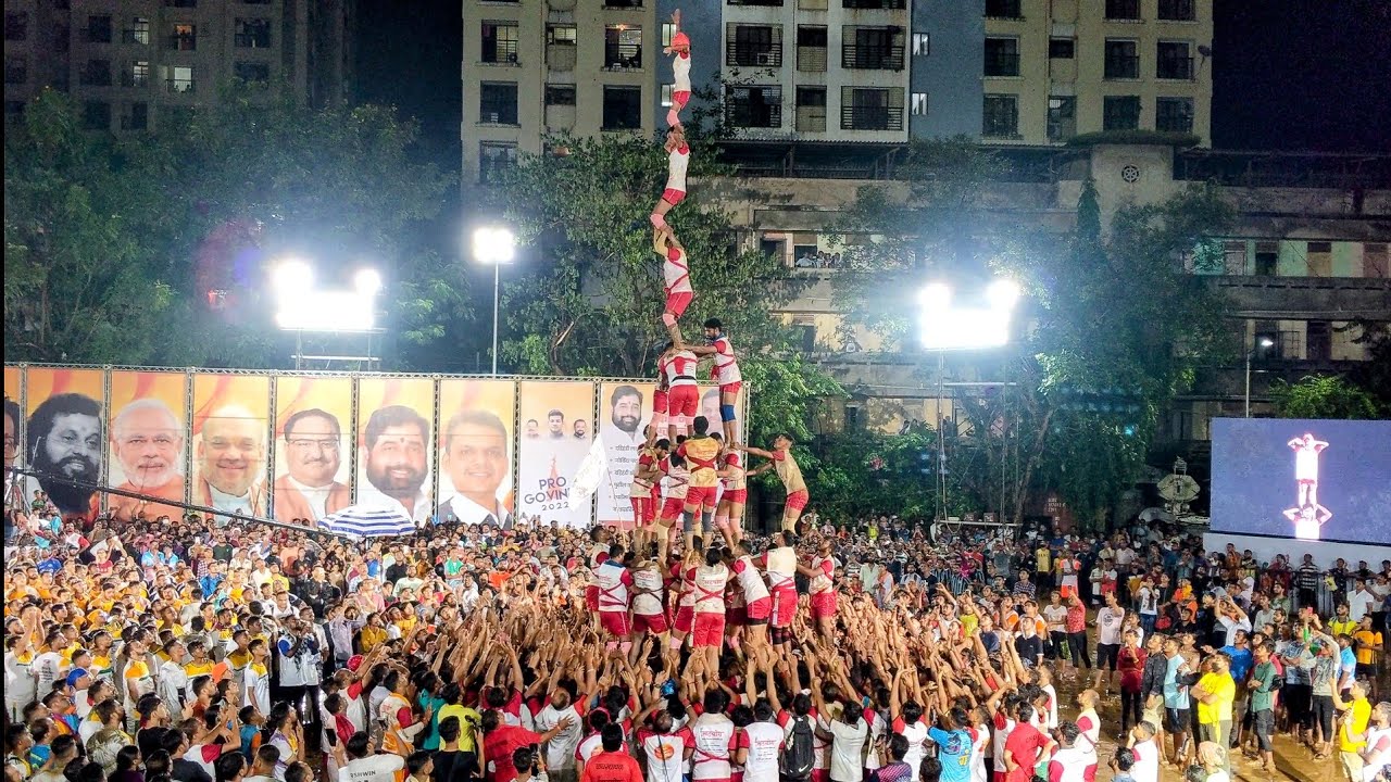 7 Thar Sahyog Govinda Pathak Thane | सहयोग गोविंदा पथक | Pro Govinda ...