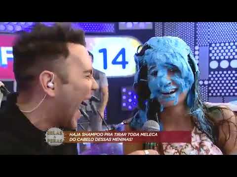 Sabrina Scherer pied in the face and hair - YouTube