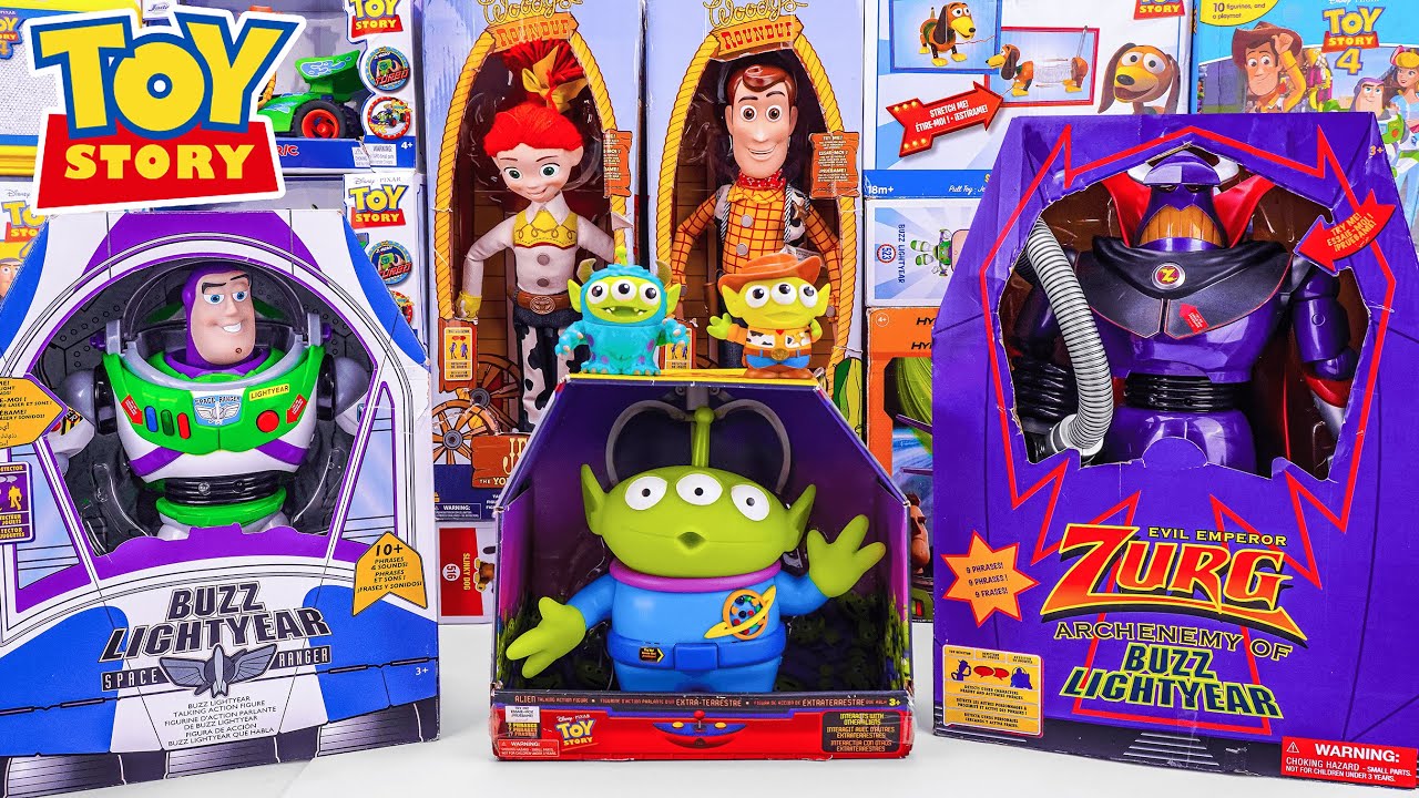 Unboxing Disney Pixar Toy Story toy collection ASMR | Disney Pixar Toy ...