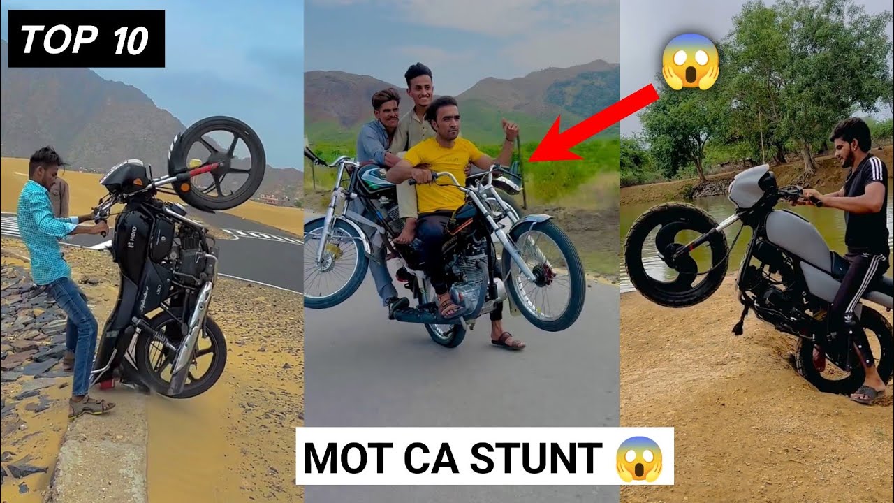 khatarnak bike stunt 😱 Splendor bike stunt and Stoppy splendor price ...
