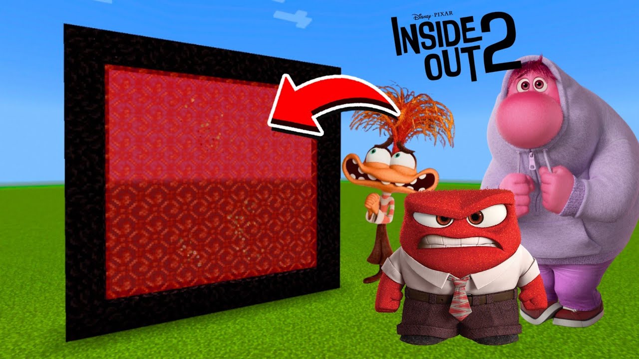 How to Make A Portal To The Inside Out 2 Dimension in Minecraft! - YouTube