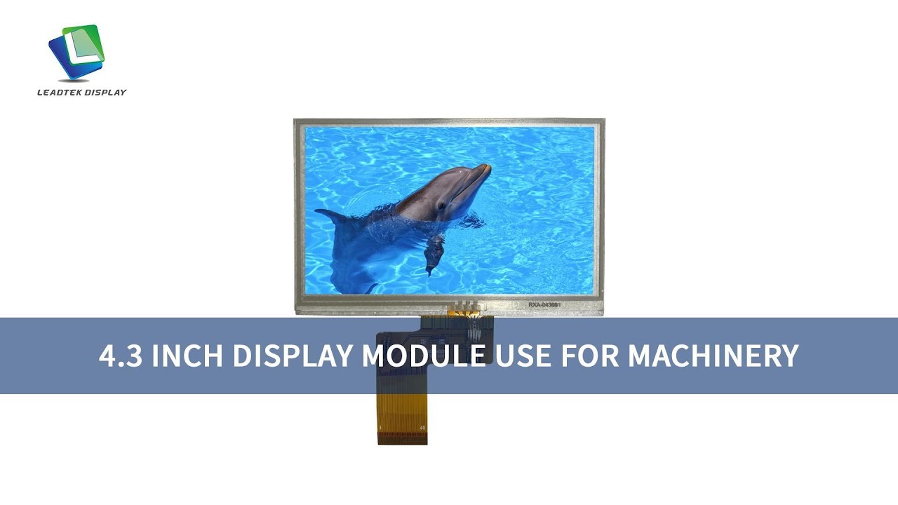 4.3 INCH DISPLAY MODULE USE FOR MACHINERY - YouTube