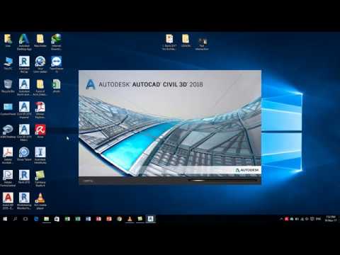 How to Open Autodesk Civil 3d File - YouTube