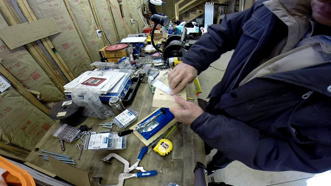 Making a custom box for ceiling light in peak - YouTube