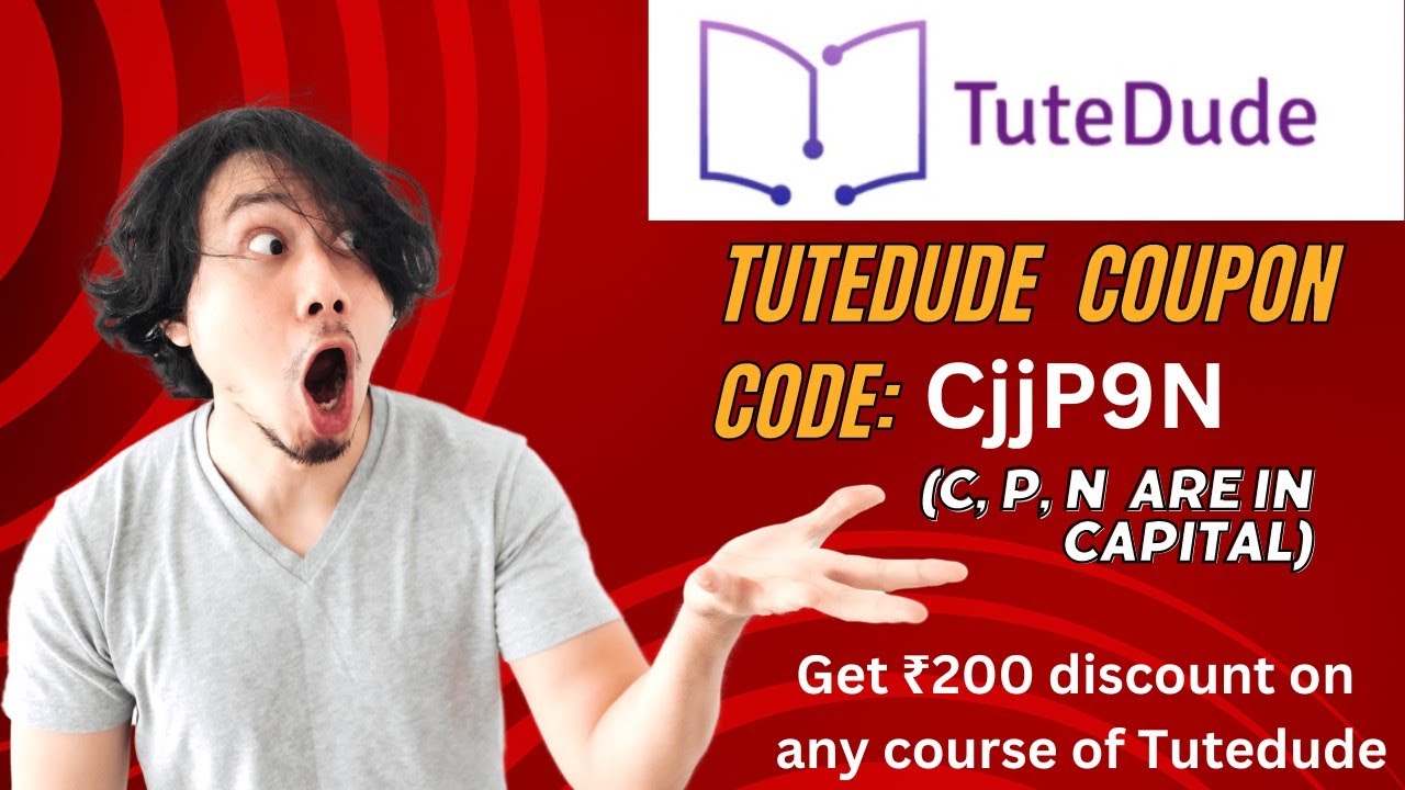 Tutedude Coupon code Get 200 Rs discount - YouTube