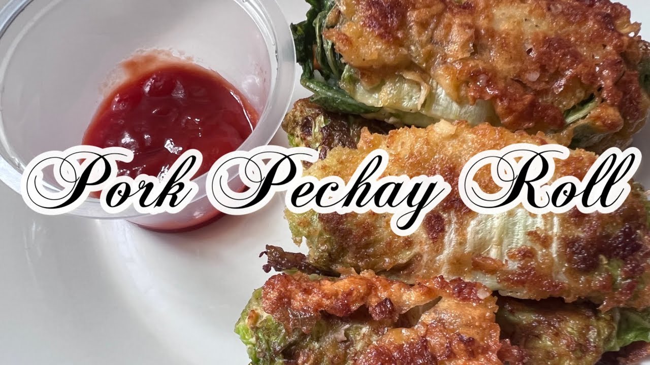 Pork Pechay Roll - YouTube
