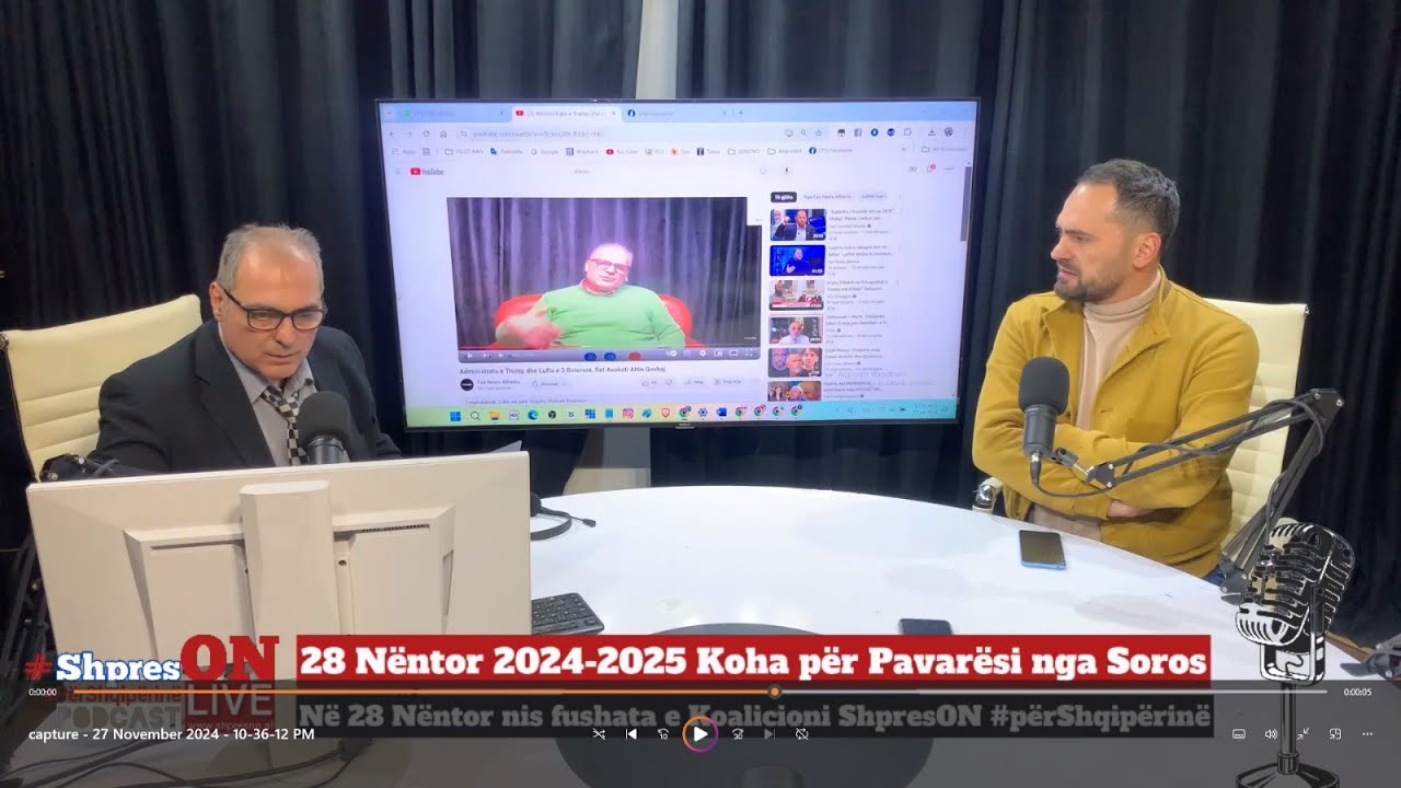 28 Nëntor 2025-2025 Koha për Pavarësi nga Soros! Nis fushata elektorale ...