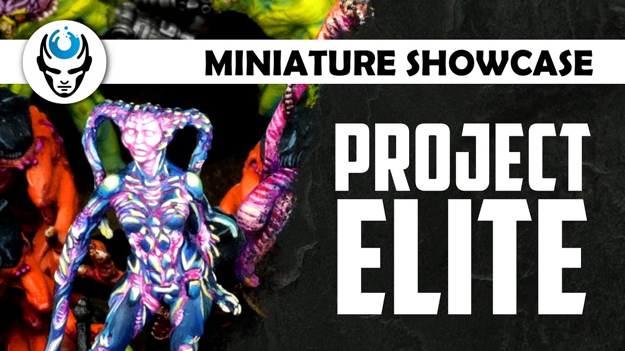 PROJECT ELITE - BOARD GAME - LVL 3/4/5 MINIATURE SHOWCASE 4K - YouTube