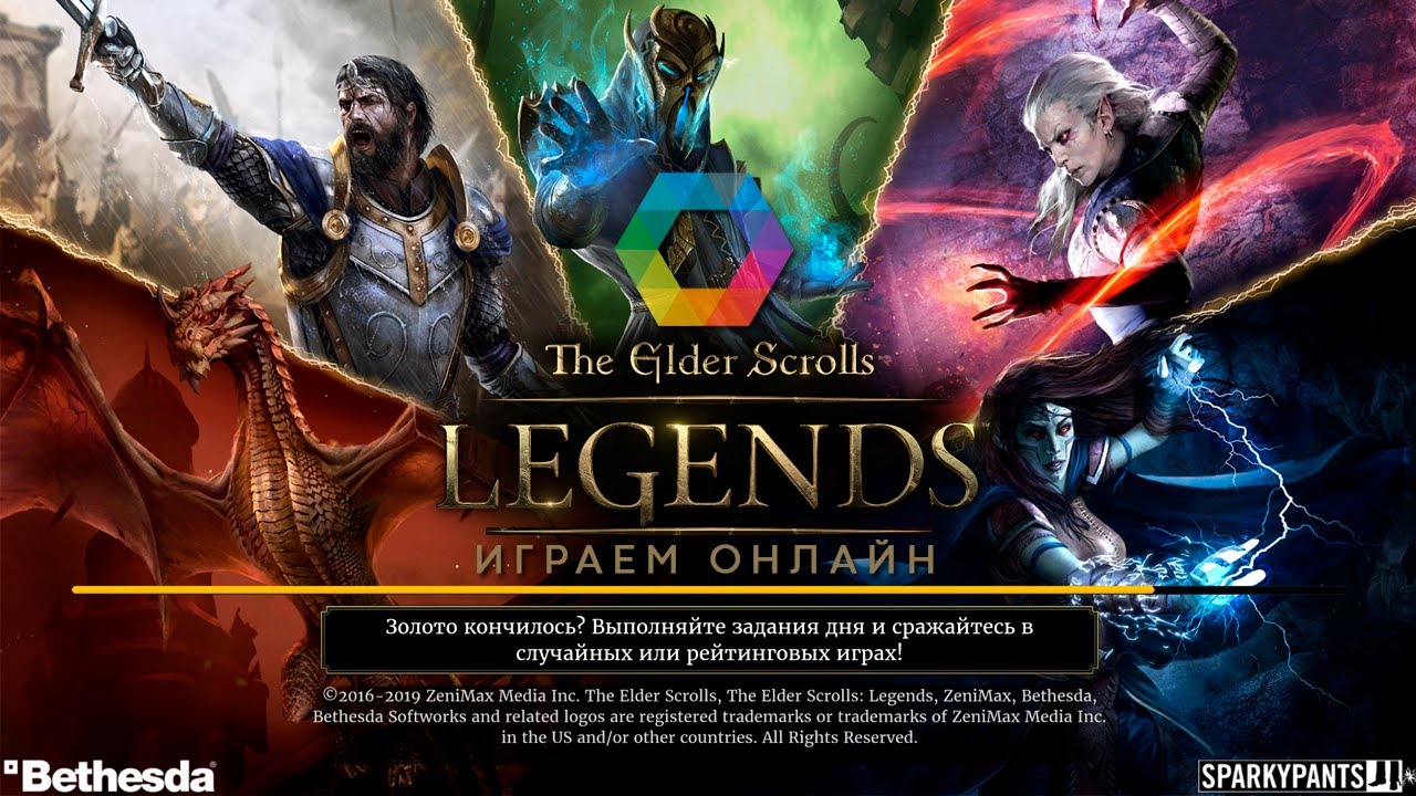 Лучшая коллекционная карточная игра. TES: Legends. - YouTube