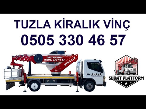 Tuzla Kiralık Vinç | 0505 330 46 57 | Sürat Vinç Platform