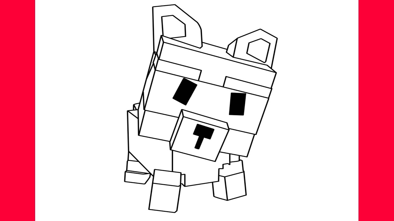 HOW TO DRAW RACCOON FROM GROW A GARDEN - ROBLOX - YouTube