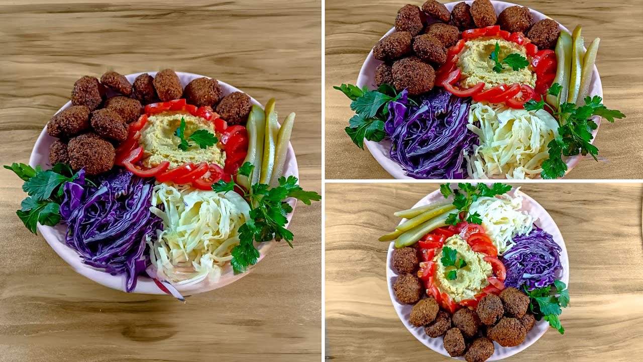 Crispy Homemade Falafel with Creamy Hummus | The Perfect Veggie Combo ...