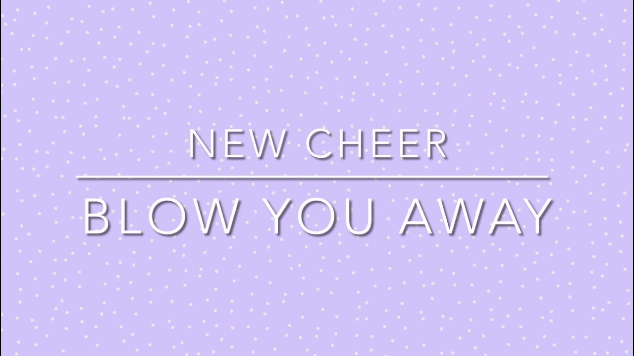 BLOW YOU AWAY Cheer Tutorial - YouTube
